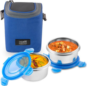 Flipkart.com | Classic Essentials Stainless Steel Lunch Box - 3 ...