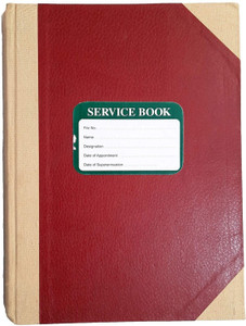 R K SALES R K Service Book 320 Pages, Pack of 1 2-Part Hard Bound Price ...