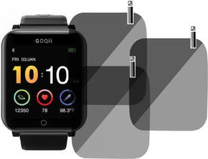 XAZE Screen Guard for GOQii smart vital Smartwatch Screen Guard - XAZE ...