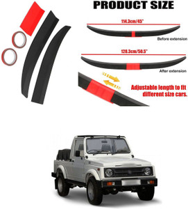 PROEDITION 3PC Universal Car Modified ABS Tail Wing Rear Trunk Spoiler ...