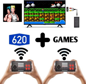 Multi Player Extreme Mini Game Box 620 Games Wireless USB TV 2.4G ...
