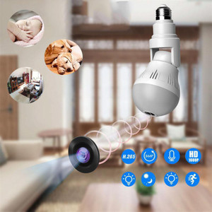 AVOIHS Wifi IP Wireless Bulb 360 Degree 1080P HD LED CCTV Spy Camera 3D ...