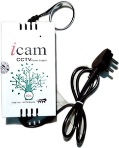 Lookvision icam 4ch. Single port Metal body cctv Power supply (12volt ...