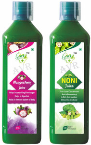 Avr creative AVR Mangosteen Juice 1000ml. & noni Juice 1000ml Antibody ...