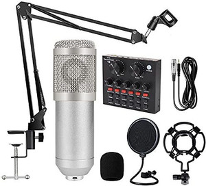 Digimore Condenser Microphone Bundle, BM-800 Mic Kit with Live Sound ...