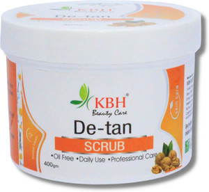 kbh De-Tan Scrub for Instant Tan Removal and Exfoliation, Dtan Scrub ...