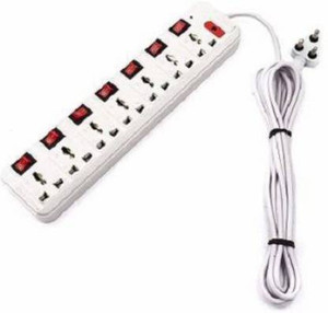 Morvi Extension Board Plug Points ULTERA Universal Sockets Strip 7 ...