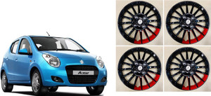 TECHMOZ CAMRY RED STRIP Wheel Cover For Maruti A-Star Price in India ...