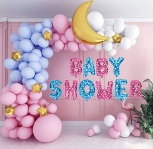 Flipkart.com | SOI Solid Baby Shower Multicolor with Foil and Latex ...