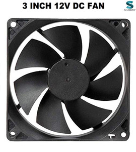 samest 3 Inch dc fan high speed 12V PC Cooling Fan (pack of 1) Cooling ...