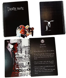 Goku Ki Dukan Death Note Notebook A5 Diary Unruled with Quotes ...