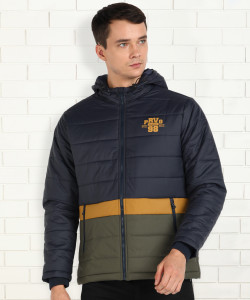 PROVOGUE Full Sleeve Colorblock Men Jacket - Buy PROVOGUE Full Sleeve ...
