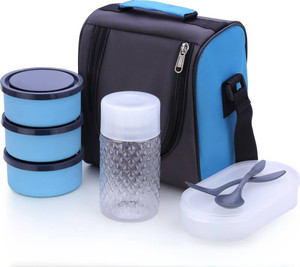 Flipkart.com | Covest Air-Tight Stainless Steel Sky Lunch Box 4 ...