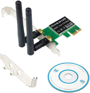 microware PCI-Express Network WLAN Card 300 Mbps Wireless Express ...