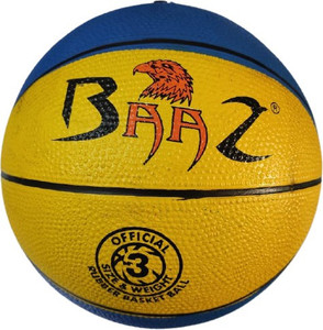 HK Sports Junior's Yellow Blue Basketball Basketball - Size: 3 - Buy HK ...