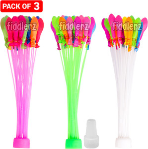 Flipkart.com | FIDDLERZ Solid Holi Magic Water Balloons Crazy Quick ...