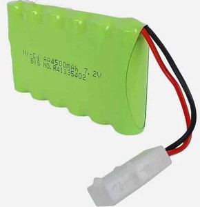SHIVANTECH 7.2V 4500mAh (750mah x 6AA) Polymer Ni-CD Rechargeable 6 AA ...