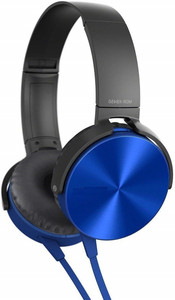 ICECLOUD MDR-XB450AP Wired On Ear Headphone with Mic (Blue) Wired ...