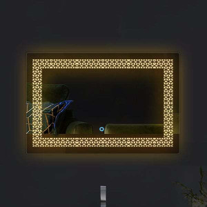 modiguard Fine led mirror 15 block bel Lighted Mirror Price in India ...