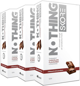 SKORE Nothing Chocolate Condom Price in India - Buy SKORE Nothing ...