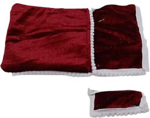 SHYAM Laddu Gopal VELVET POCKET Bistar Set/Blanket With Cushion Size ...