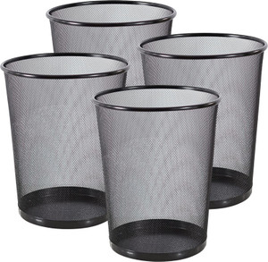 Novelty Store Small Metal Mesh Dustbin for Home, School, Bedroom ...