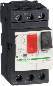 Schneider Electric GV2ME14 TeSys MOTOR CB THO/MAG 6-10A ROCKER MCB ...