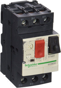 Schneider Electric GV2ME10 TeSys M-CB THO/MAG 4-6.3A ROCKER MCB Price ...