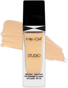Me-On Studio (Shade 01) Foundation - Price in India, Buy Me-On Studio ...
