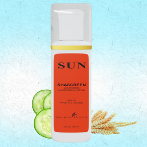 Shahnaz Husain Shascreen - Ayurvedic Sunscreen Lotion (SPF-25 with UV ...