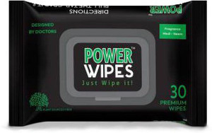 POWER WIPES Germ Protection Wipes (30 Wipes X 1 Pack) Price in India ...