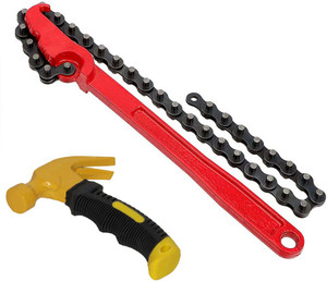 Digital Craft 2 Item Combo Oil Filter Key Chain 9" Chain Wrench Mini ...