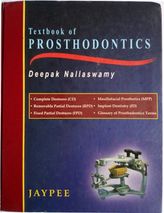 Textbook Of Prosthodontics By Deepak Nallaswamy: Buy Textbook Of ...