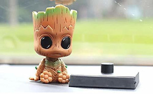 vjcreation GROOT Marvel Bobble Head for Car Dashboard or Office Desk ...
