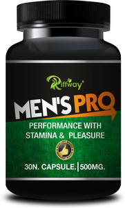 Riffway Mens Pro Shilajit Capsules For Long Timing Bigger Harder Male ...