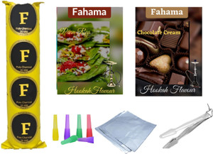 FAHAMA MAGIC COIL PAAN RAS CHOCOCLATE CREAM FLAVOR CHIMTA FOIL PAPER ...