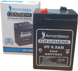 AMARDEEP 6V4.5Ah AGM Solar Battery Price in India - Buy AMARDEEP 6V4 ...