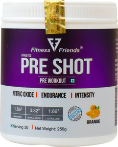 fitness friends Preshot Preworkout Orange Flavour Price in India - Buy ...