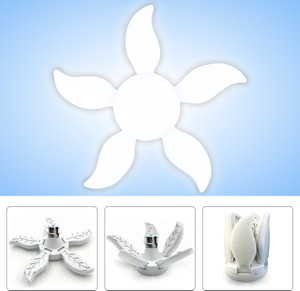 Make Ur Wish Home LED Light Bulb With High Bright Foldable Fan Blade ...