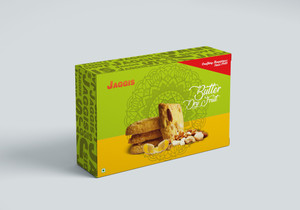 JAGGI SWEETS Fun Time Butter Dry Fruit Cookies Box Of 450 Gram Box ...