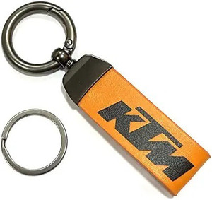 Daiyamondo KTM Leather Strip hook Keychain best quality keychain use ...