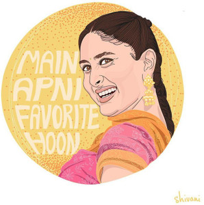 Bollywood Dialogues Poster Sticker (self adhesive) Poster 12 inch X 18 ...