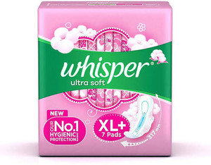 Whisper Ultra Soft XL Plus Sanitary Pads , 7 pcs Sanitary Pad | Buy ...