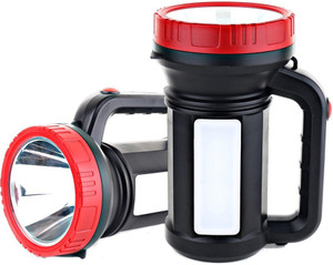 DPM 100W LONG RANGE Powerful RECHARGEABLE 2 IN 1 TORCH battery Capacity ...