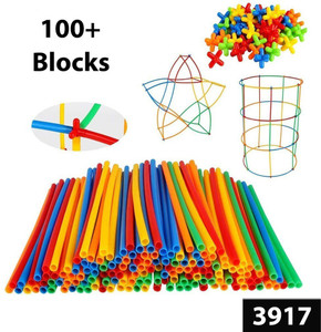 SmartCam Brick Set 4D Space Children Pipe Blocks Toys Straws ...