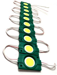 yentel (Pack of 10) Led Light Coine Module with Lens led Strip Light DC ...