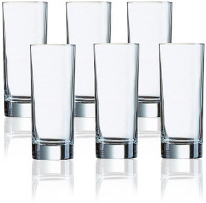 LUMINARC (Pack of 6) Made in UAE Highball Islande Tumbler 310ml Glass ...