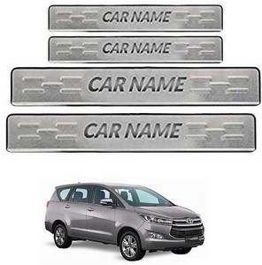 RS ENTERPRISES CARS Car Door Sill Scuff Plate Foot Step (Set of 4 ...