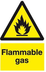 RLDigitalUnits Flammable gas sign Board Emergency Sign Price in India ...