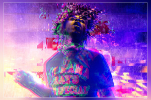 21 Savage Rapper Singer Musician Shayaa Bin Abraham-Joseph Matte Finish ...